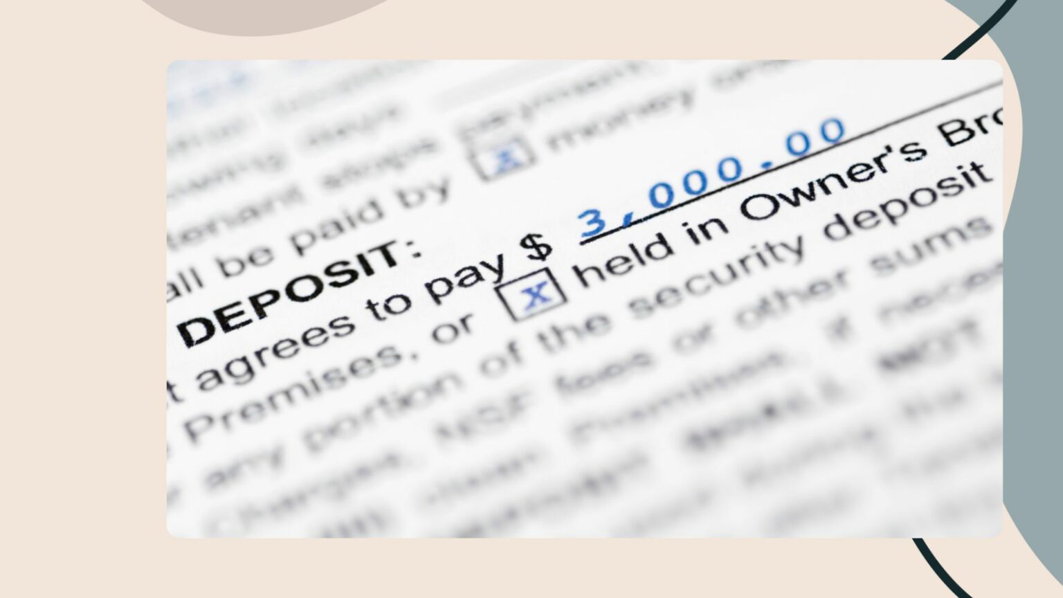 AB 12 - Important Changes to Security Deposits in California | Widget's Way